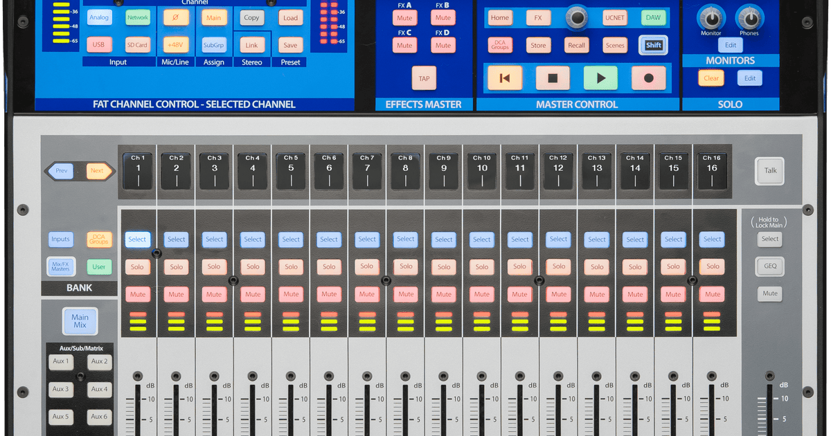 StudioLive® Series III 16 Digital Console Mixer – PreSonus